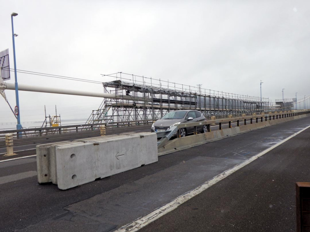Severn Bridge Cable Inspection - Vehicle Restraint System