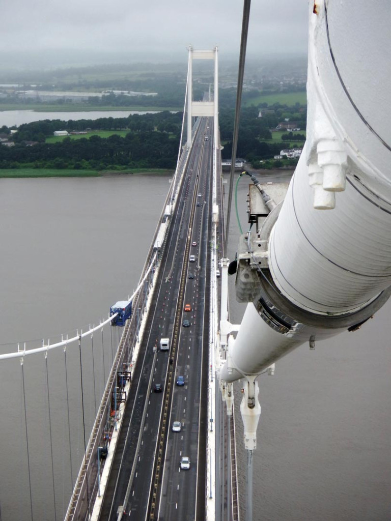 Severn Bridge Cable Inspection - Vehicle Restraint System