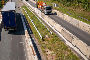 M50 Bridge Repair - Temporary Vehicle Restraint System Solutions