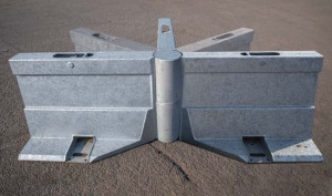 Zoneguard energy absorbing steel road safety barrier