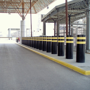 Bristorm Impeder Bollards for hostile vehicle mitigation