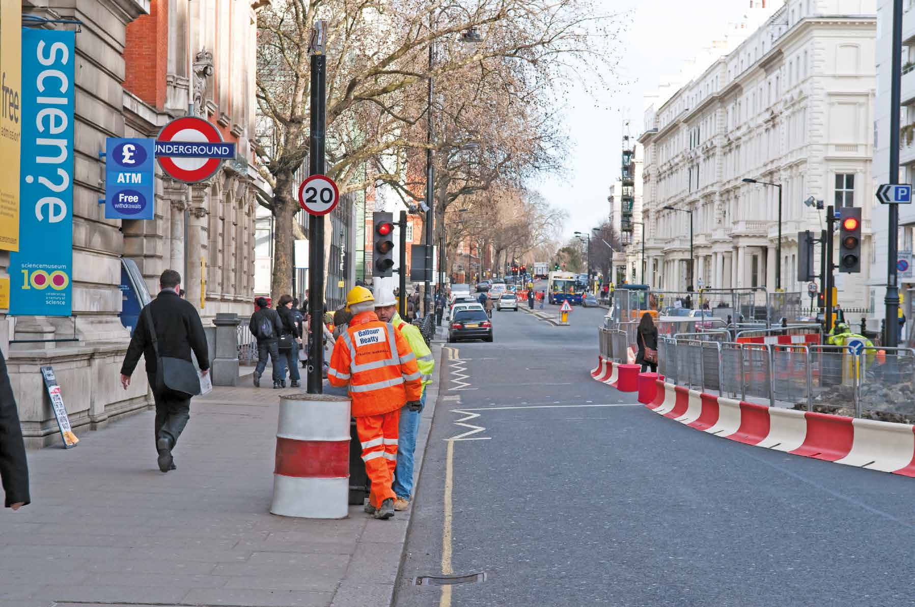 MASS Barrier System Exhibition Road