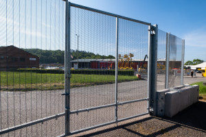 Double Leaf Vehicle Access Gate