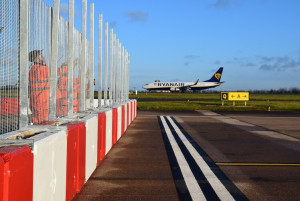 MultiFence fence system for Multibloc and Maxibloc barriers